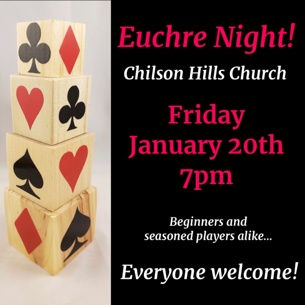 Euchre Night! | Chilson Hills Church